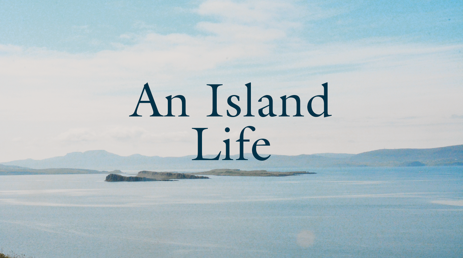 An Island Life: A Guest Blog by Richard Clubley – Luath Press