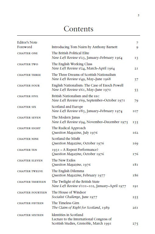 Tom Nairn: Old Nations, Auld Enemies, New Times: Selected Essays ...